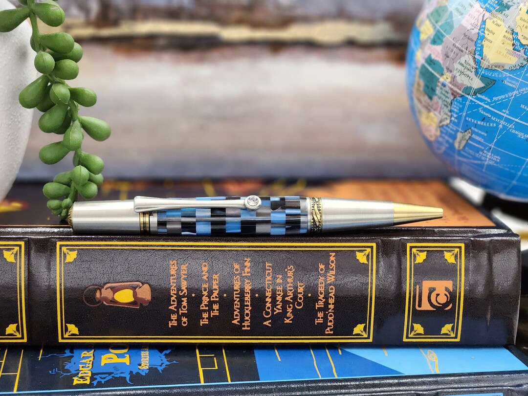 Silver Rubix Majestic Squire Pen - Etsy