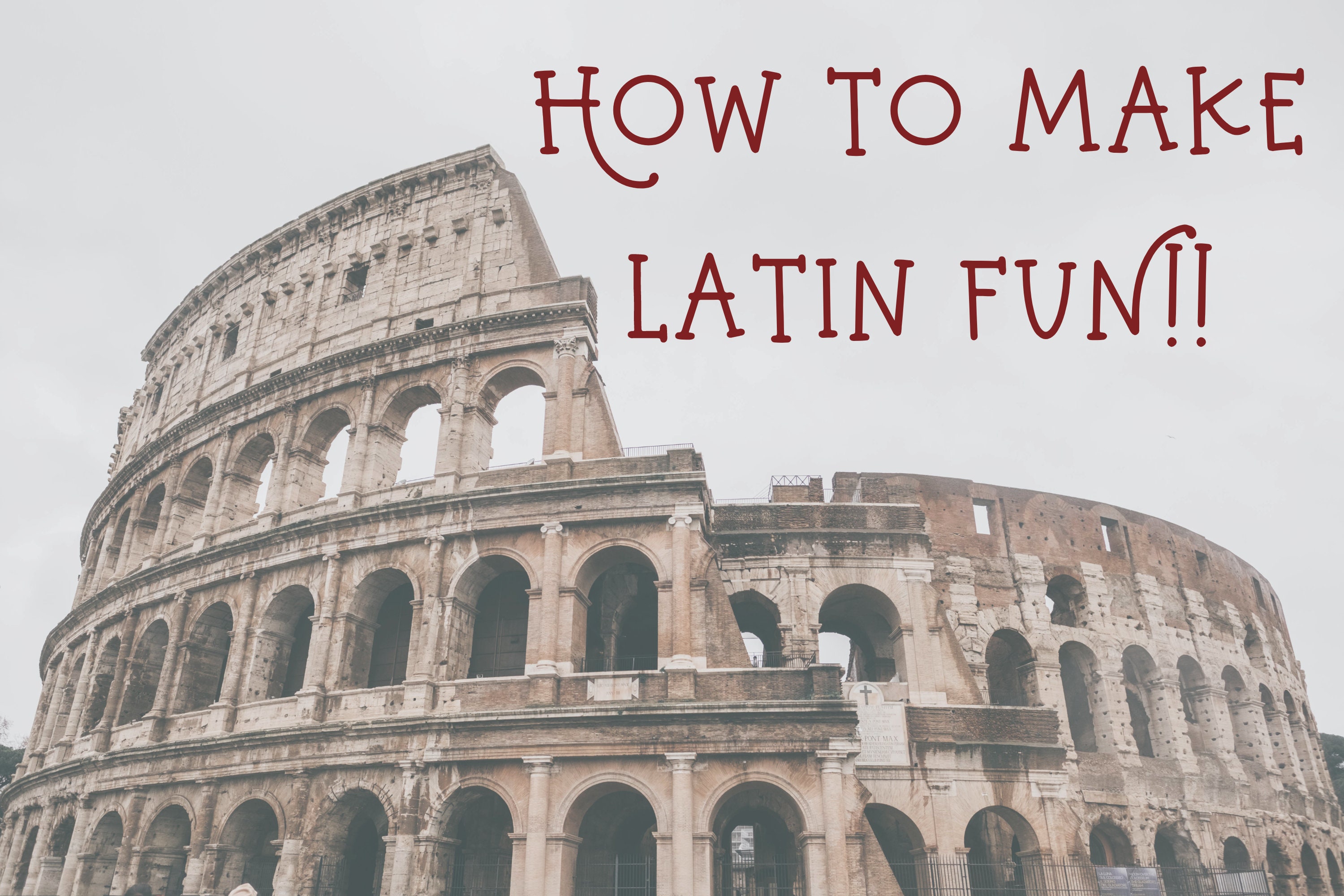 How to Make Latin Fun, Latin Teacher, Latin Language, Classical ...
