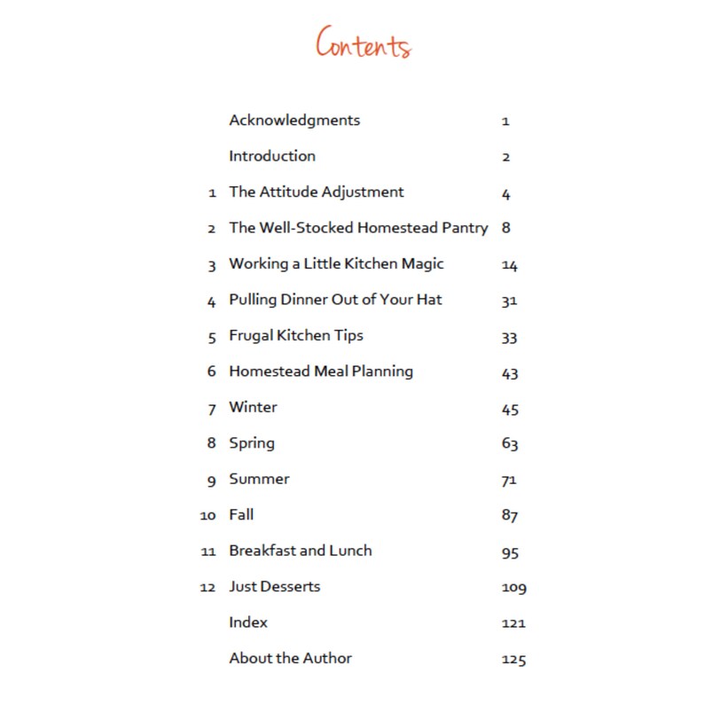 The Homestead Kitchen Cookbook, Homesteading Recipes, Downloadable ...