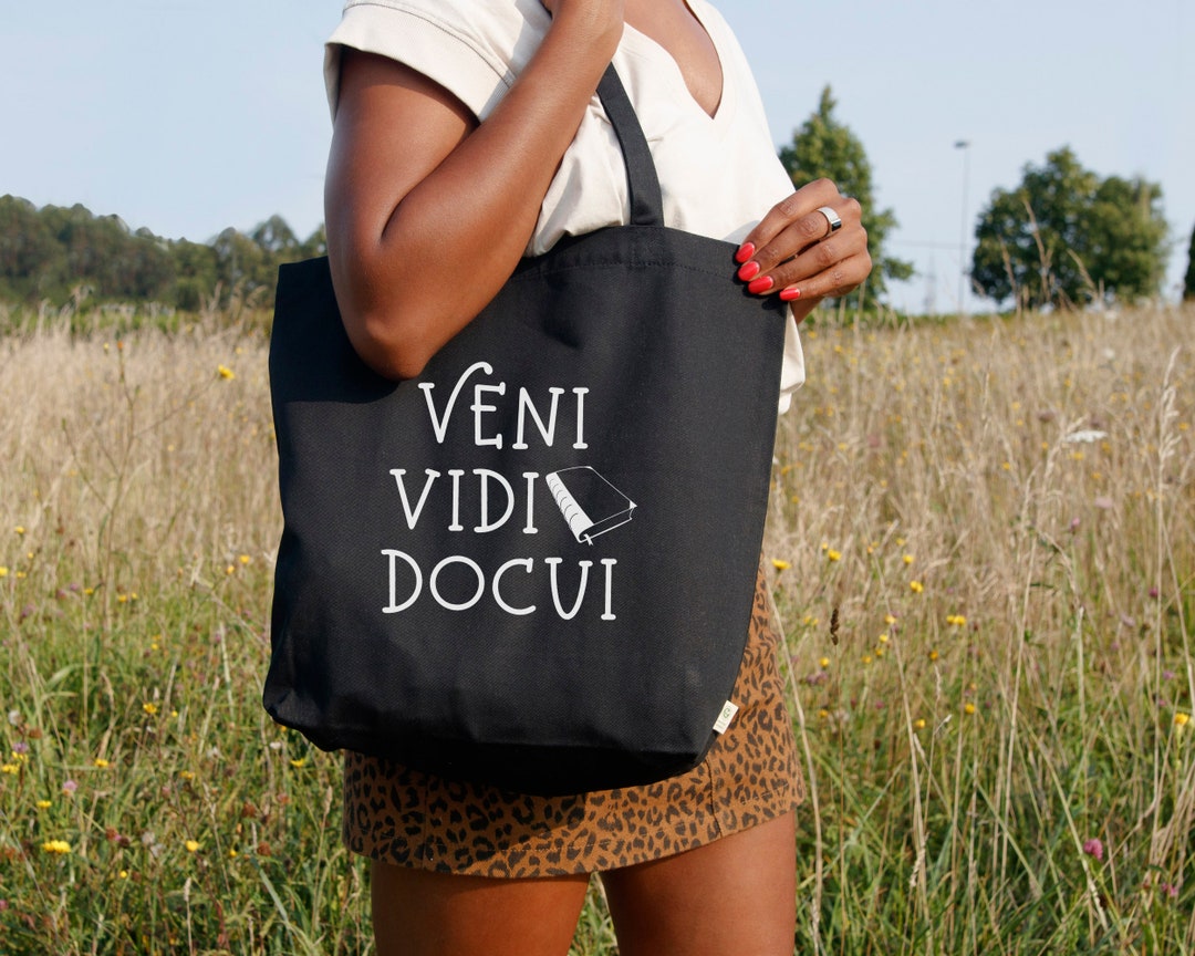 Veni Vidi Docui Tote Bag, I Came I Saw I Taught Bag for Latin Teacher ...