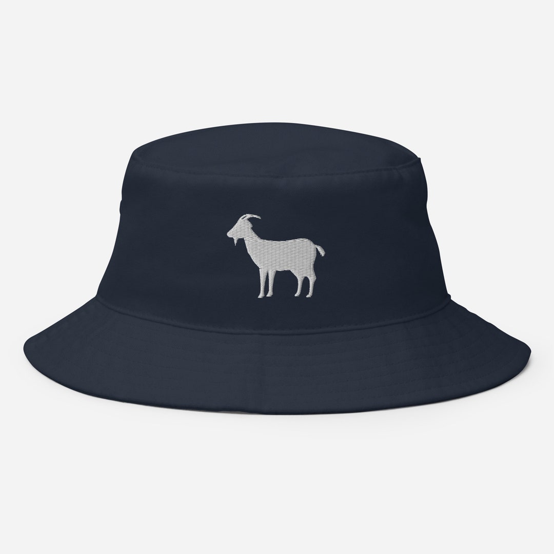 Goat Bucket Hat, Goat Hat, Goat Lover Gift, Crazy Goat Lady, Women's ...