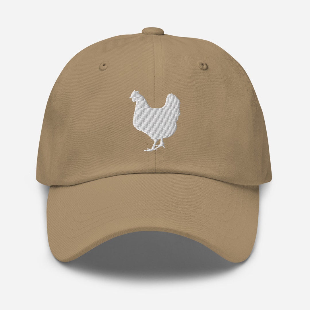 Chicken Hat, Chicken Baseball Cap, Crazy Chicken Lady, Homestead Gift ...