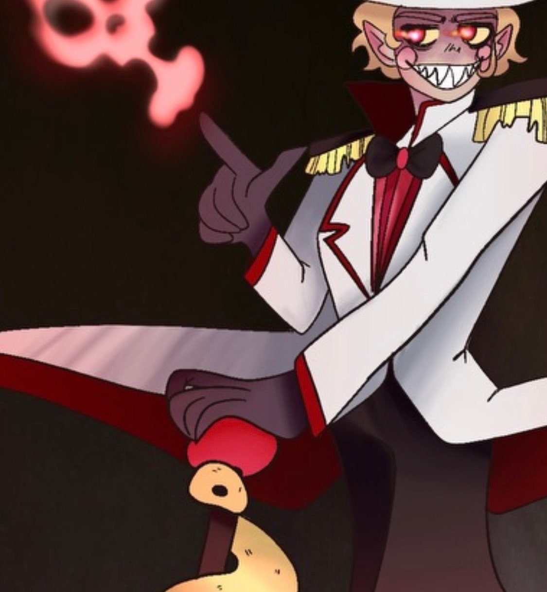 Lucifer Morningstar Print Hazbin Hotel | Digital Print - Etsy