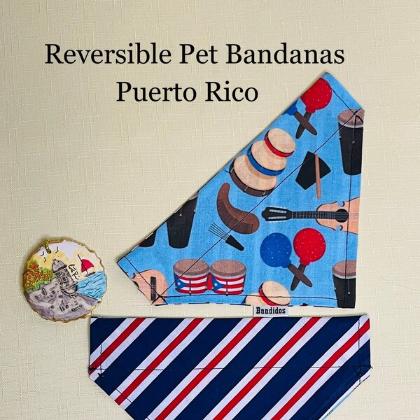 Puerto Rico Bandana - Etsy