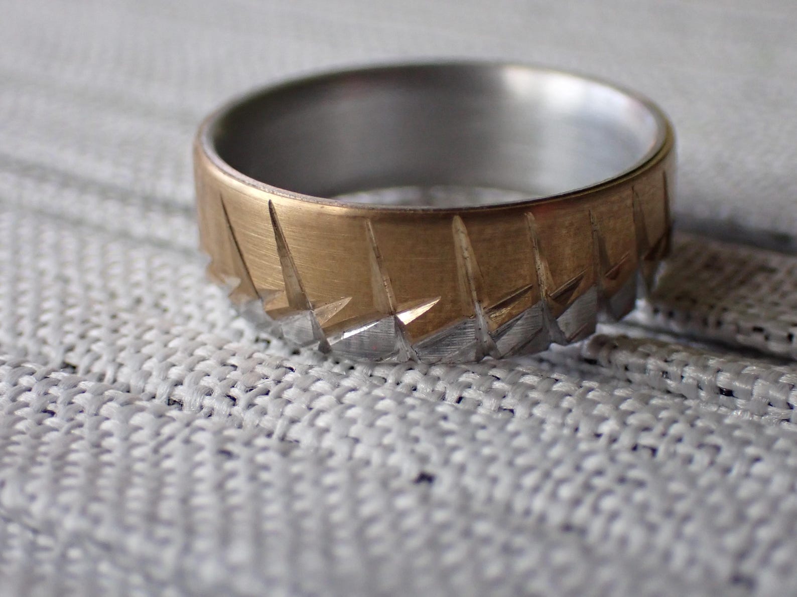 Exposed Aluminium Ring - Etsy