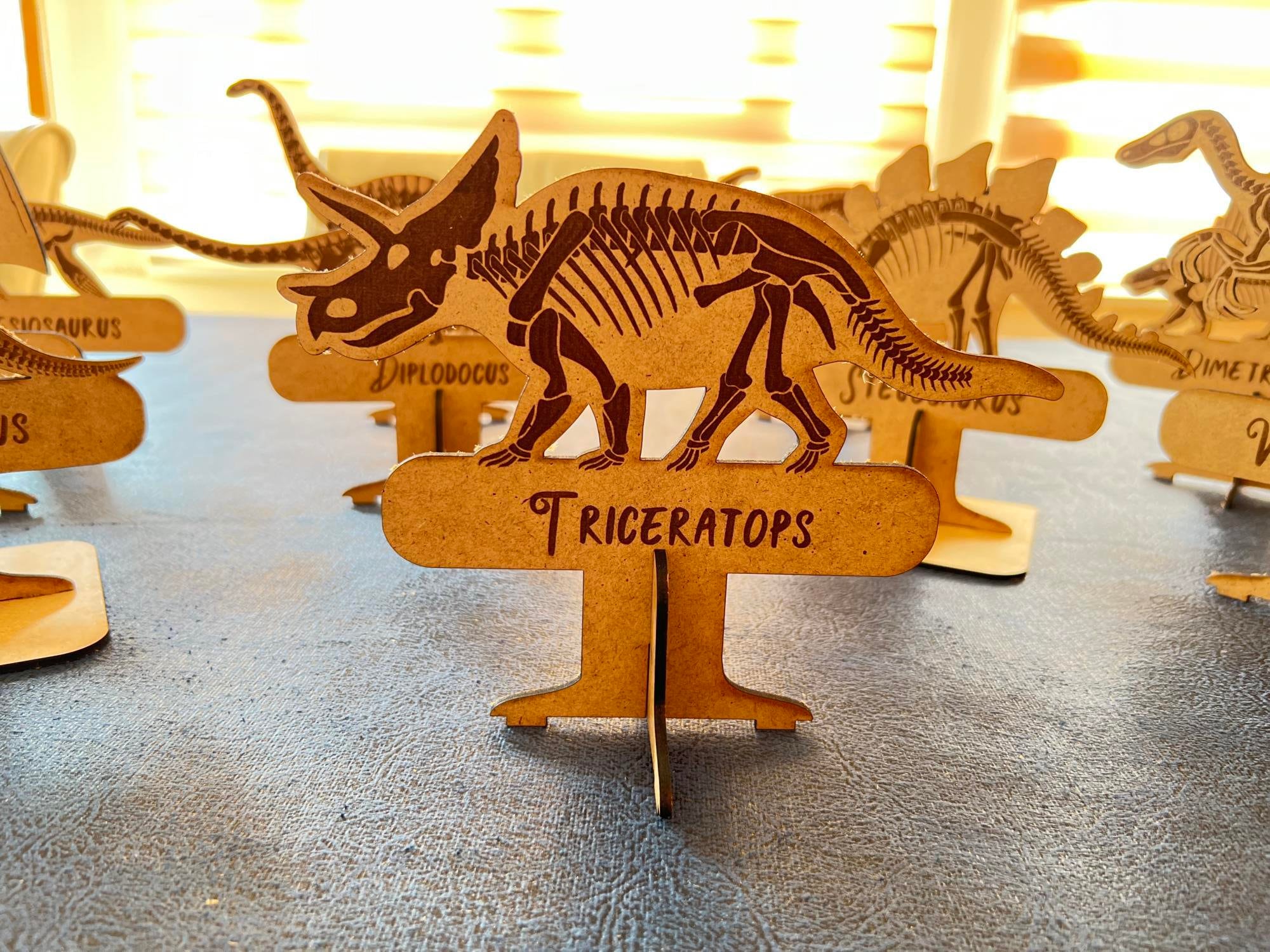 Dinosaur Set 11 Svg Laser Cut File Multilayer Decor T-rex - Etsy Canada