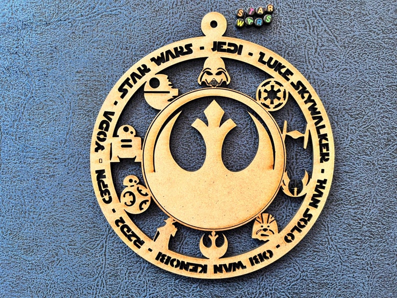 Star Wars Vector Dxf Cdrsvg CNC Logo 2 Digital Art Cnc File - Etsy