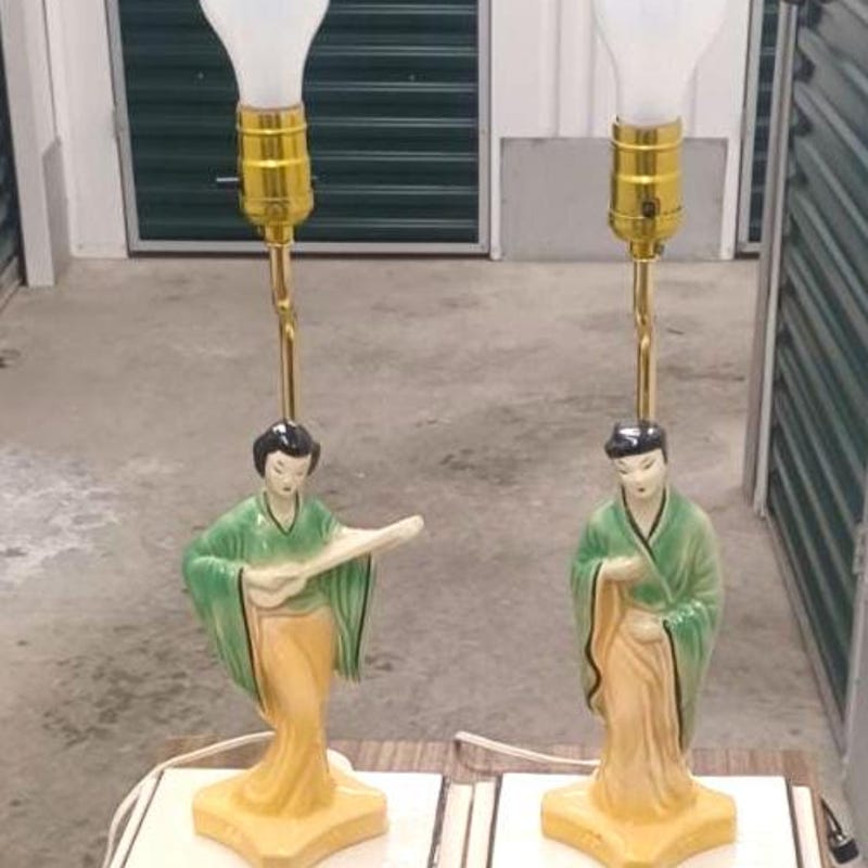 Geisha Lamp - Etsy