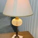 Antique Spiked Glass Table Lamp With Marble Base Seller Refurbished - Etsy