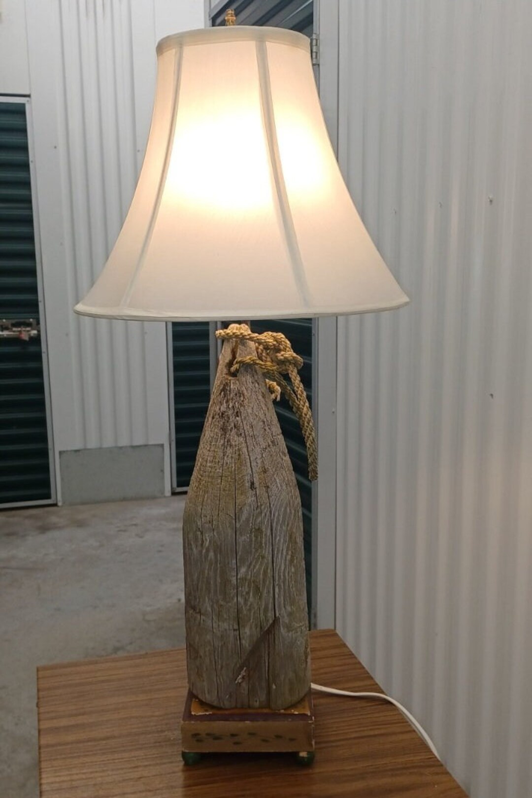 Hand Crafted Nautical Themed Table Lamp From Upcycle Antique Lobster ...