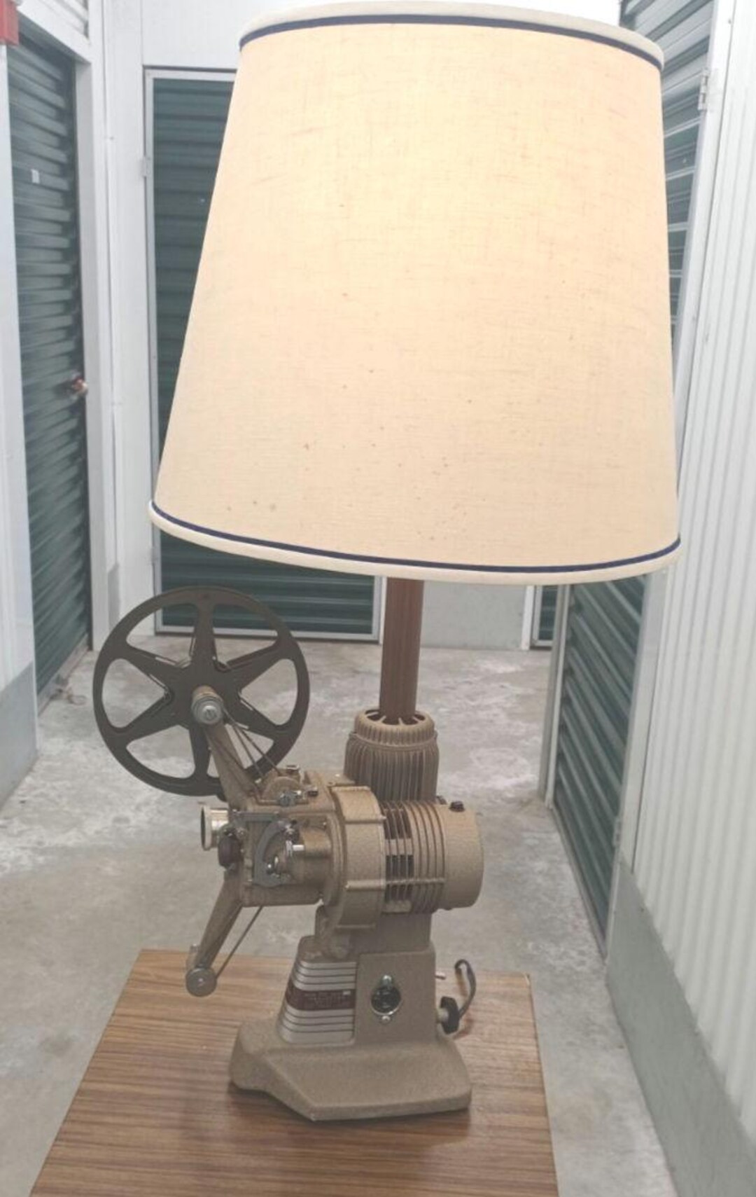 Movie Projector Table Lamp, Hand Crafted - Etsy