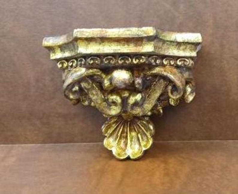 Older Neoclassical Small Display Shelf With Nice Detailing - Etsy