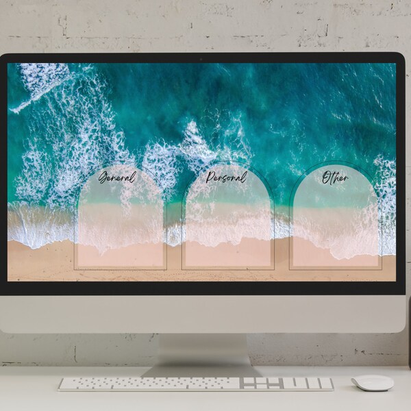 Beach Desktop Theme - Etsy