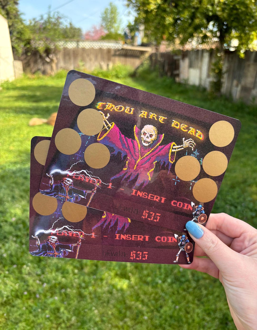 Monster House Inspired Scratch off Savings Challenge | ARCADE | A5 ...