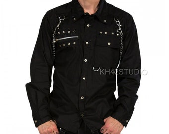 Gothic Button Up - Etsy