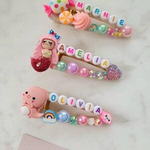 Custom HAIR CLIP Accessories - Etsy