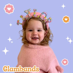 Glamband | Glam Headband | Kid's Custom Headbands | Party Hat | Hair ...