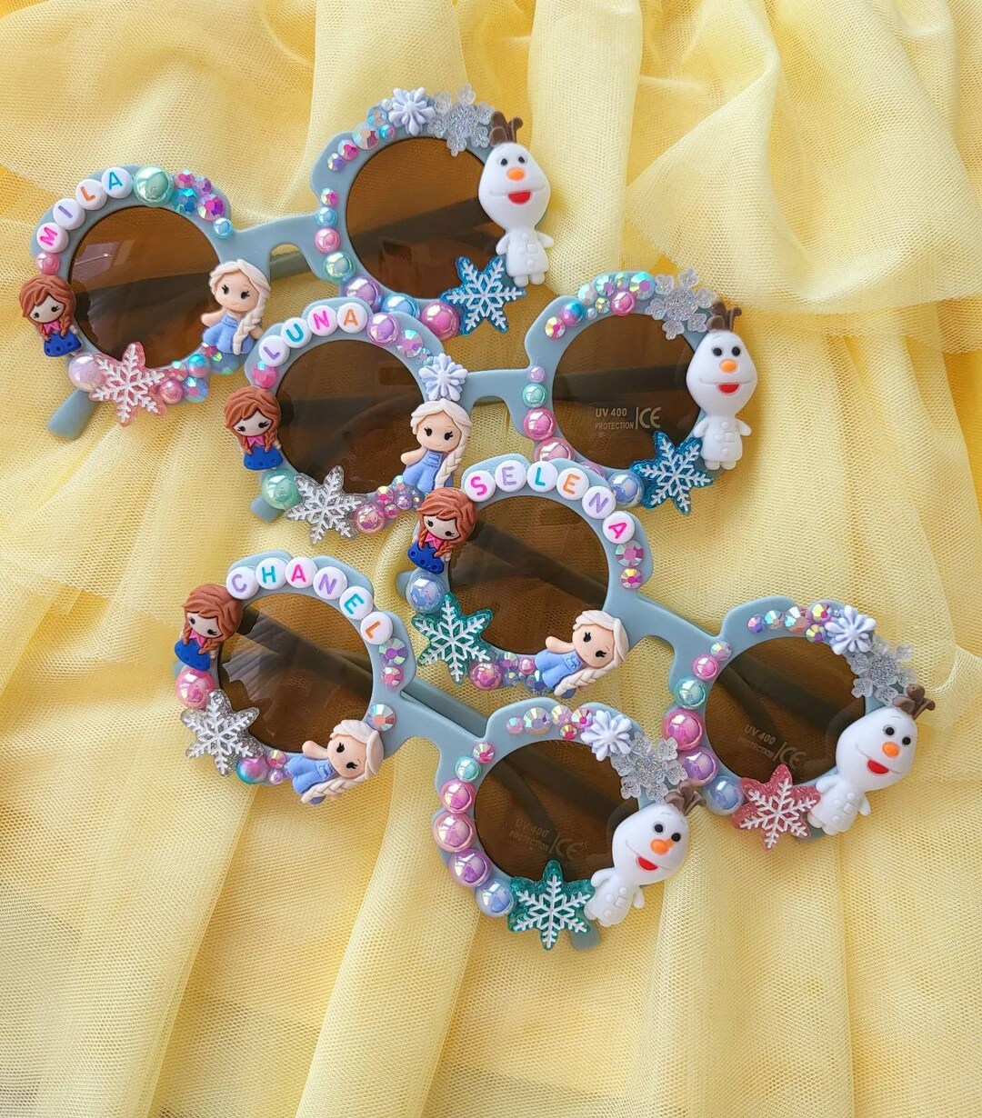 Snowman Custom Sunnies | Personalised Sunglasses | Princess | Gift ...
