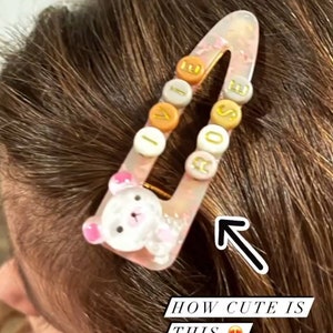 Custom HAIR CLIP Accessories - Etsy