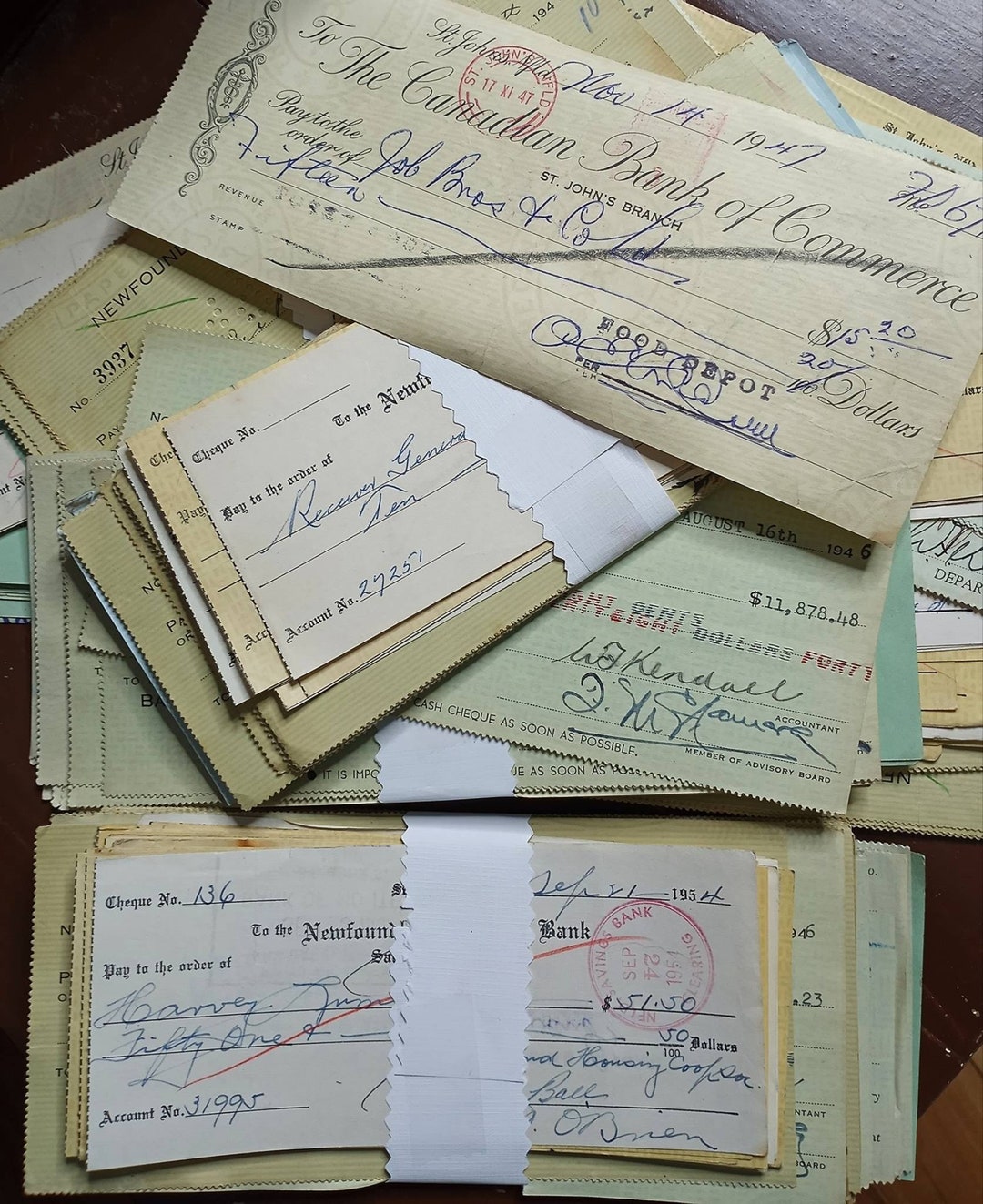 Genuine Vintage Checks - Etsy