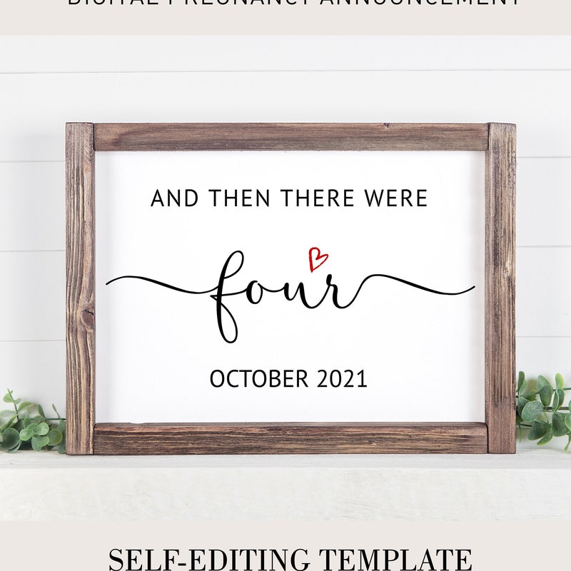 There Were Four - Etsy