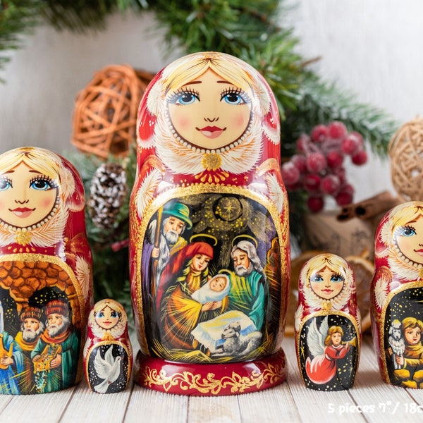 Nesting Doll Set - Etsy