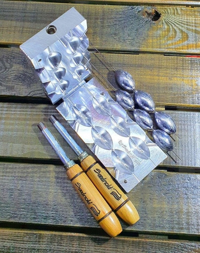 Egg Sinkers Fishing Molds CNC Molds - Etsy