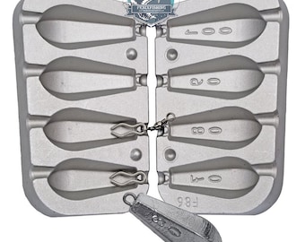 Torpedo Lead Mould 40-50-60-70-80g /fishing Lead Sinker Mould/sea,carp ...