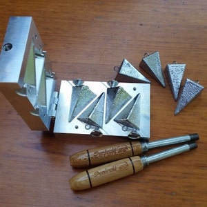 Pyramid Sinkers Fishing Molds CNC Molds - Etsy