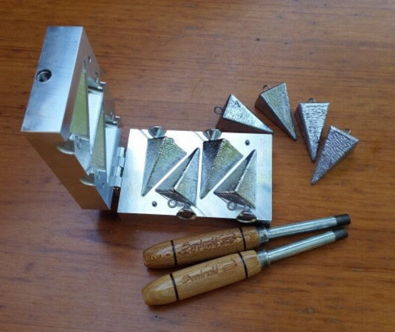 Pyramid Sinkers Fishing Molds CNC Molds - Etsy