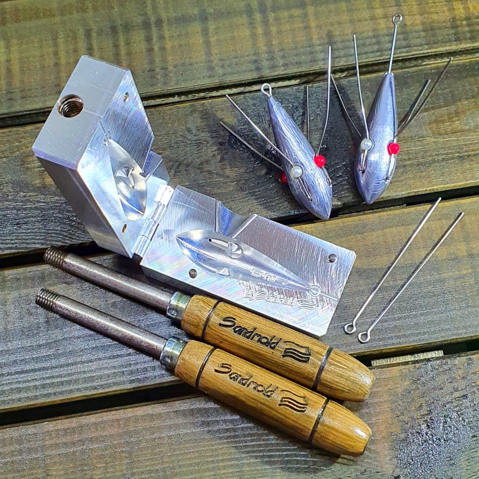 Molde Pesca Drop Com Garras – CNC Lead Sinker Mold “drop With Claws” - Etsy