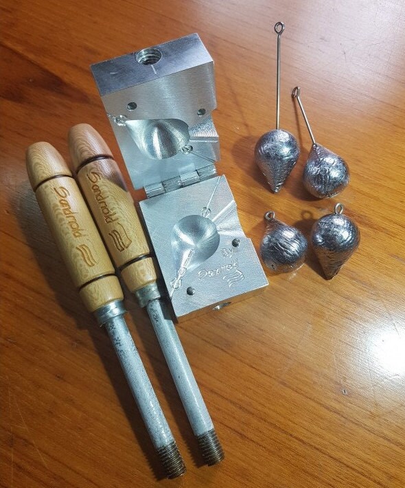 Spinning Top Sinkers Fishing Molds - Etsy