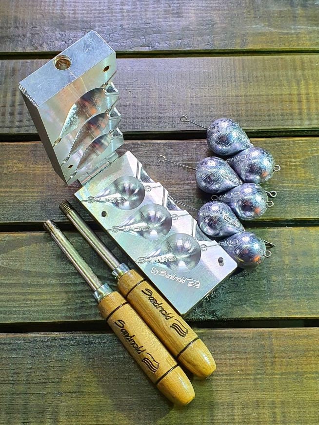 Spinning Top Sinkers Fishing Molds - Etsy