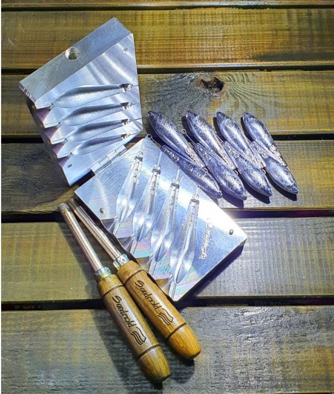 Torpedo Sinkers Fishing Molds CNC Molds - Etsy