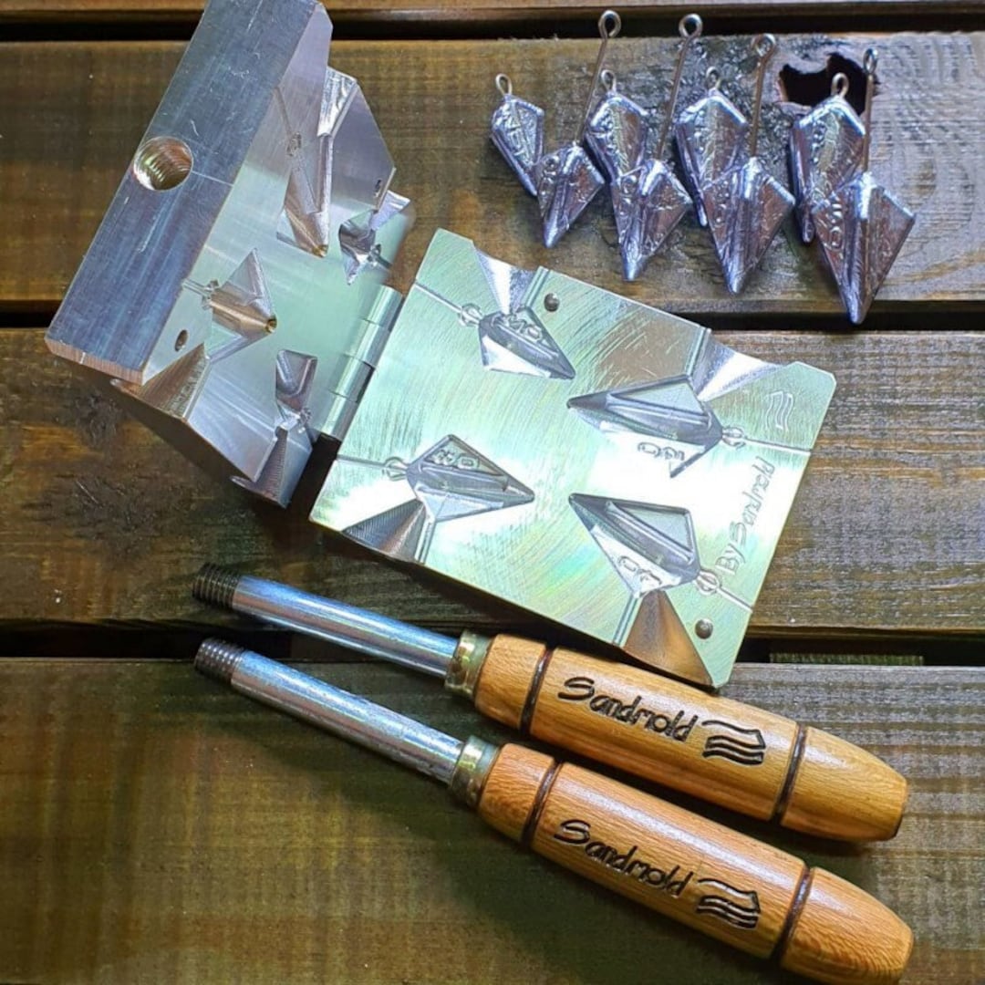 Star Sinkers Fishing Molds CNC Molds - Etsy
