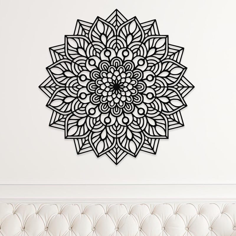 Metal Mandala - Etsy