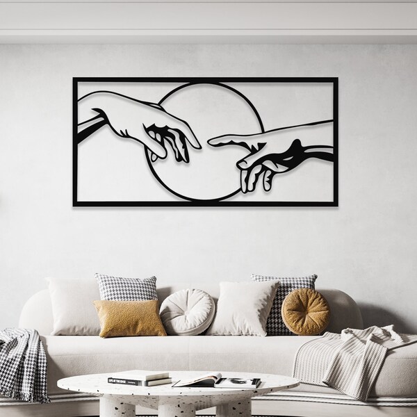 Creation of Adam Wall Art - Etsy