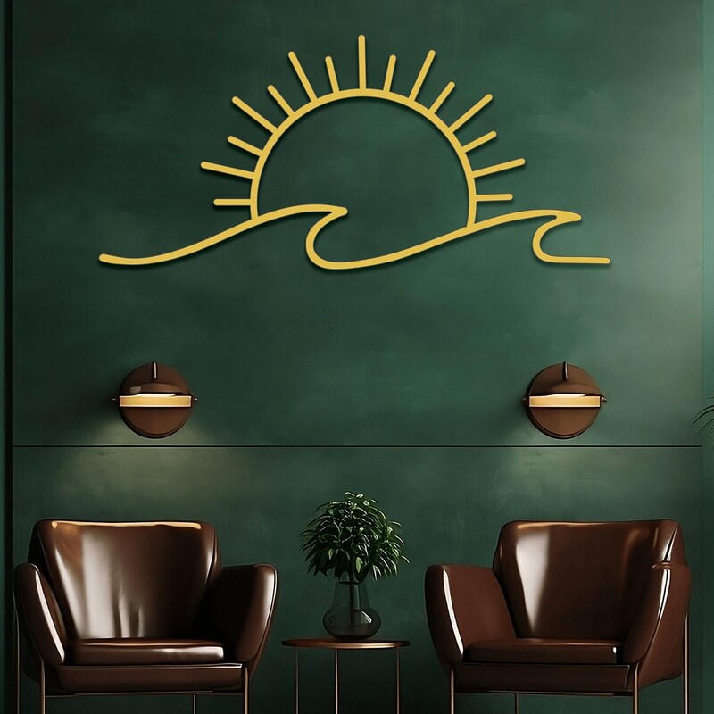 Sun Metal Wall Art - Etsy