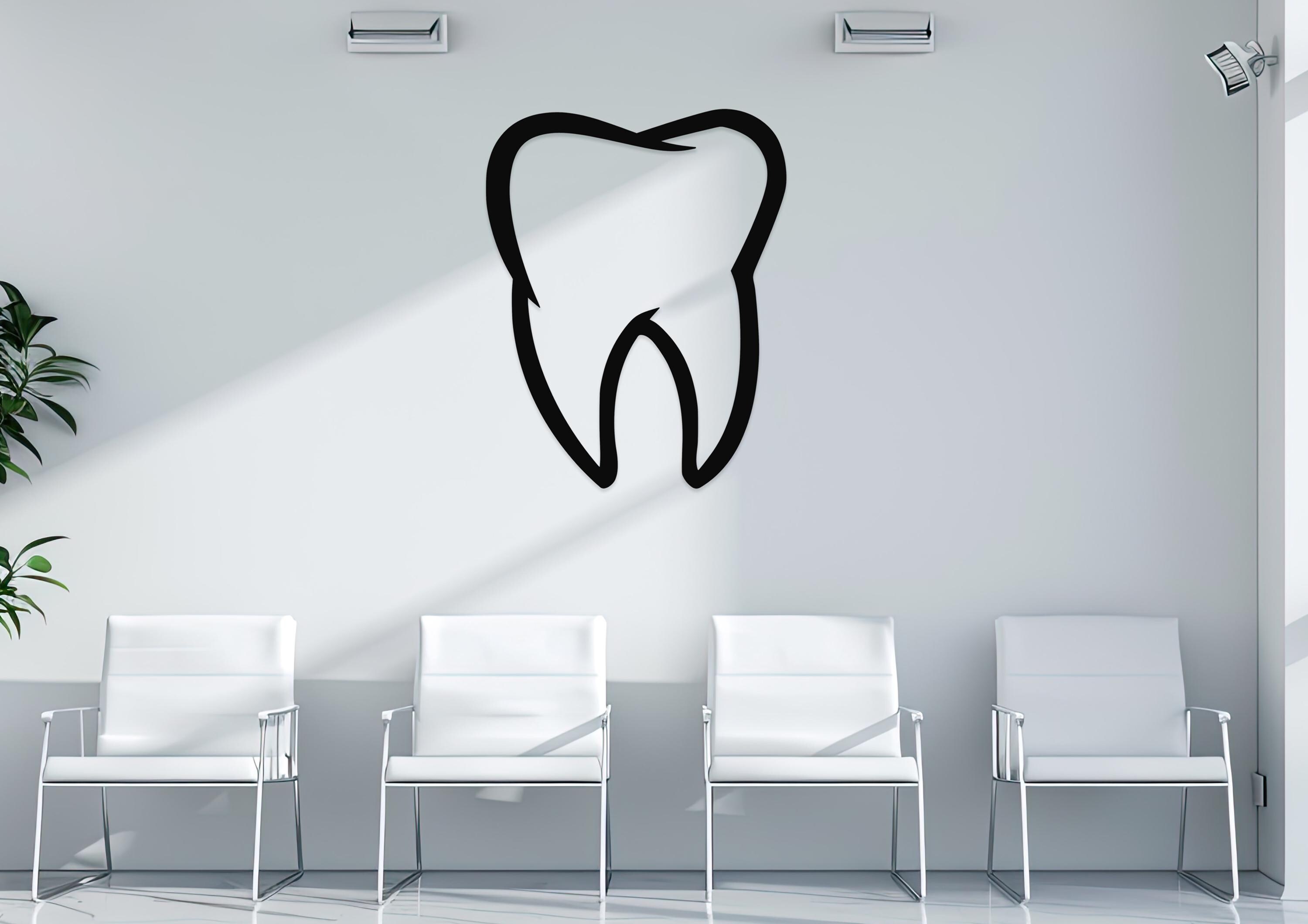 Metal Tooth Wall Art: Dental Office Decor, Luxury Corporate Gifts - Etsy