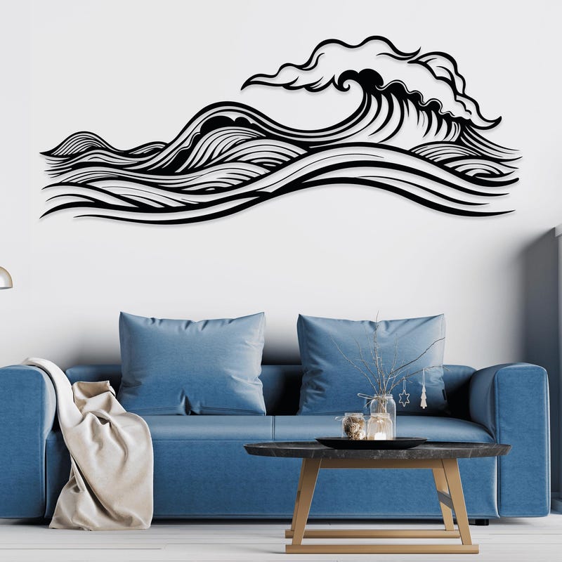 Ocean Metal Art - Etsy