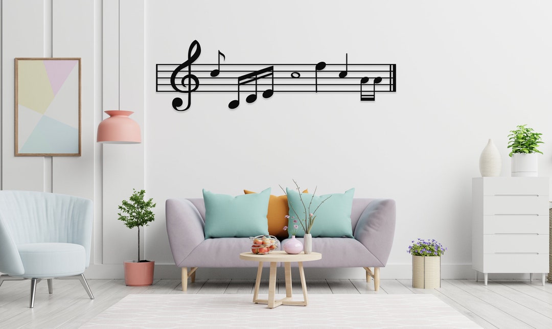 Music Notes Wall Art, Music Wall Art, Music Art, Music Decor, Music ...