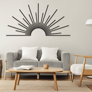 Sun Metal Wall Decor, Sun, Sun Art, Sun Decor, Sunrise, Sunrise Art ...