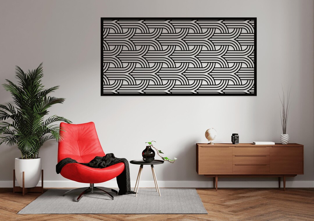 Modern Metal Wall Design, Abstract Art, Modern Art, Wall Art, Wall ...
