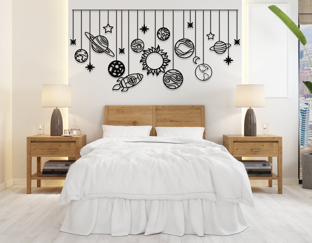 Solar System Wall Art, Solar System, Solar System Wall Art, Space ...