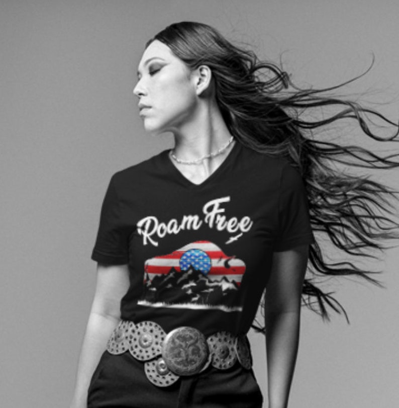 Roam Free Buffalo Clipart Sublimation Design Downloads, Buffalo ...