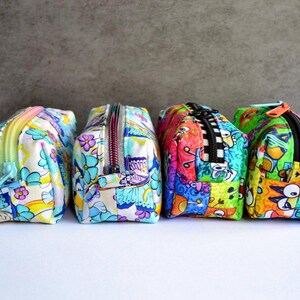 Mini Boxy Pouch Bluey TV Show Tiny Pouch for Kids or Mums Hold Keys ...