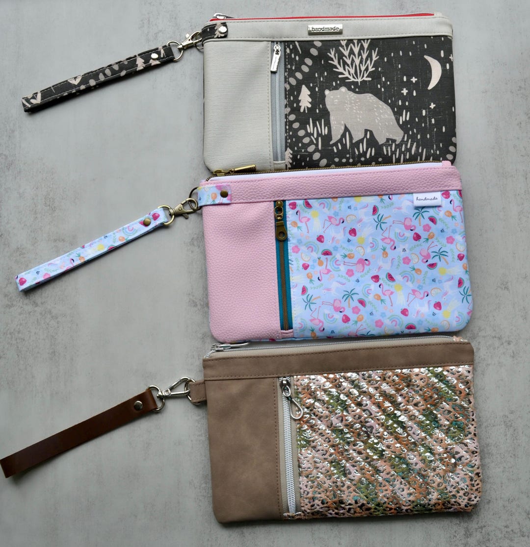 Handmade Wristlet Clutch: Night Out Bag Different Patterns - Etsy