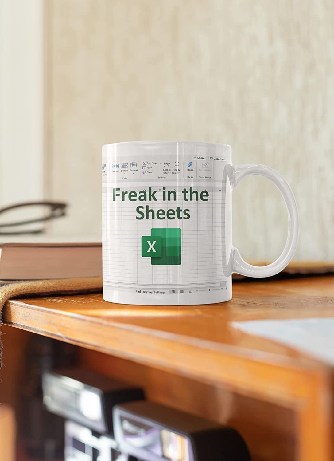 Freak in the Sheets Mug Funny Freak in the Sheets Excel Mug - Etsy