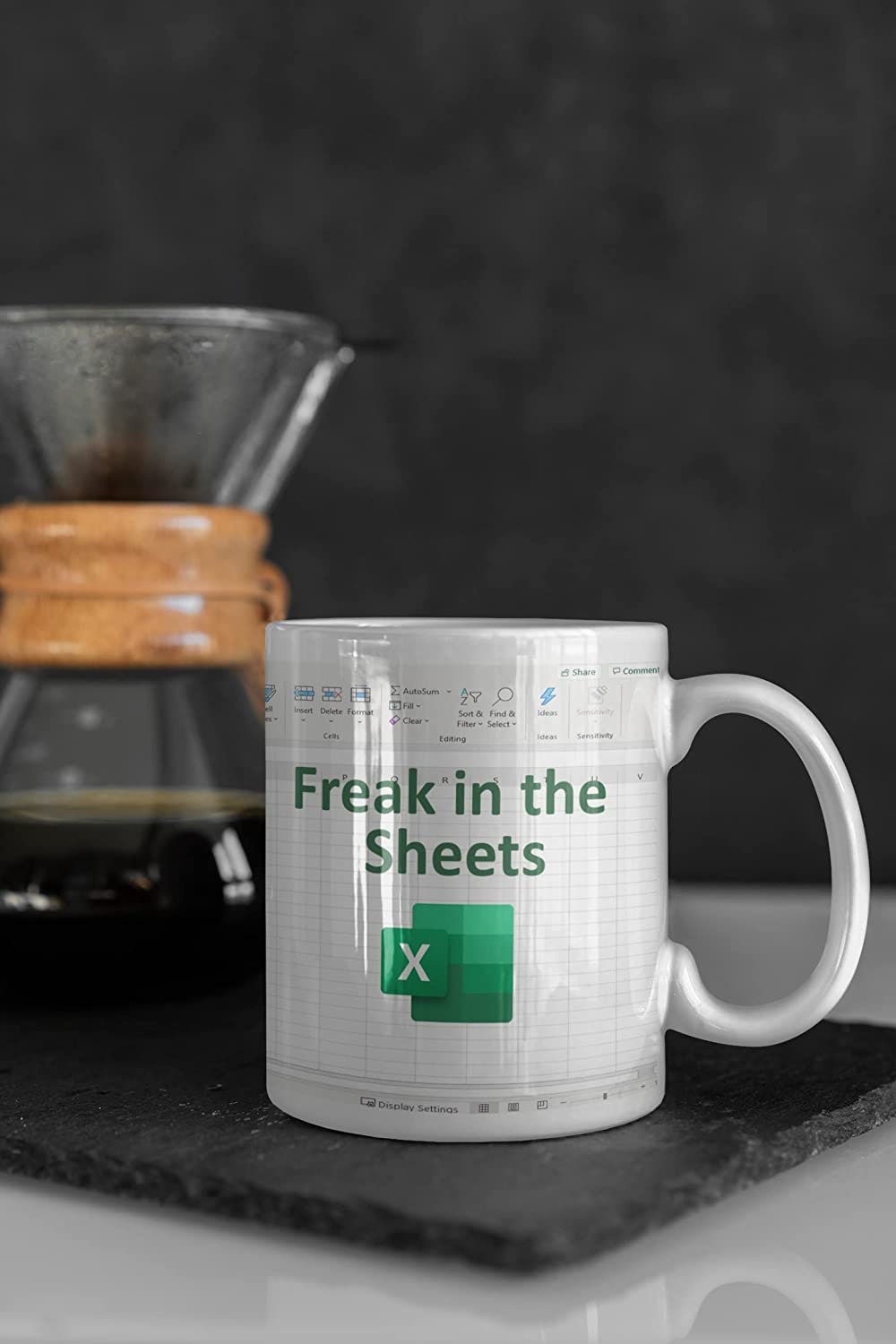 Freak in the Sheets Mug Funny Freak in the Sheets Excel Mug - Etsy