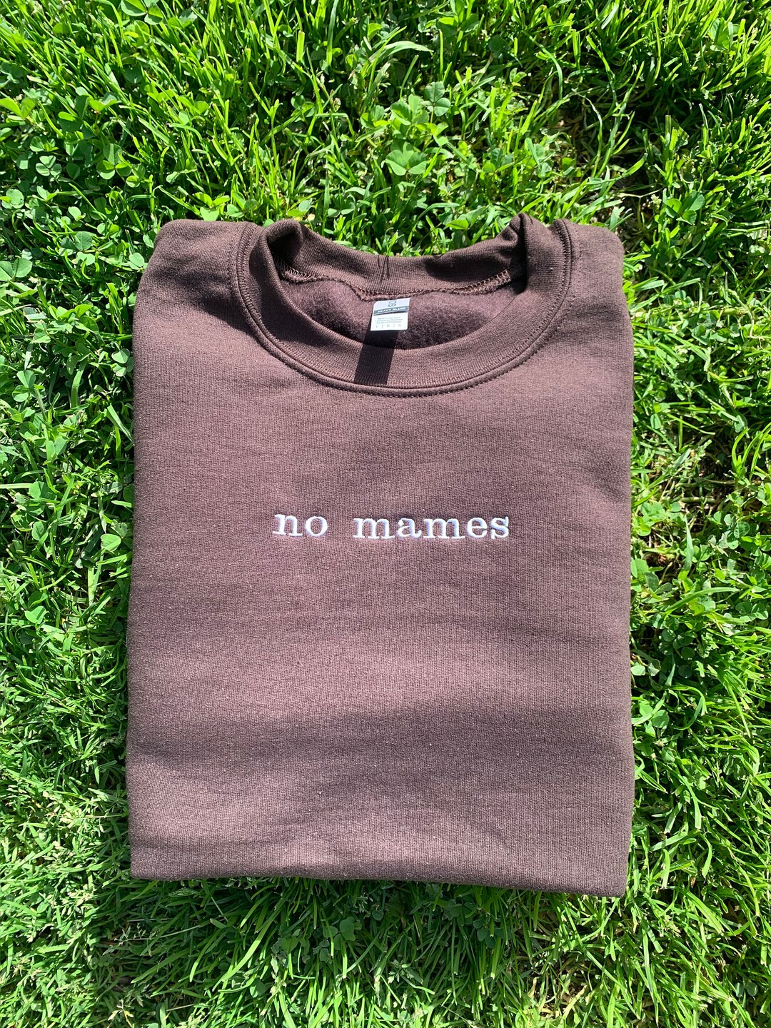 No Mames Embroidered Crewneck - Unisex Sweater - Etsy